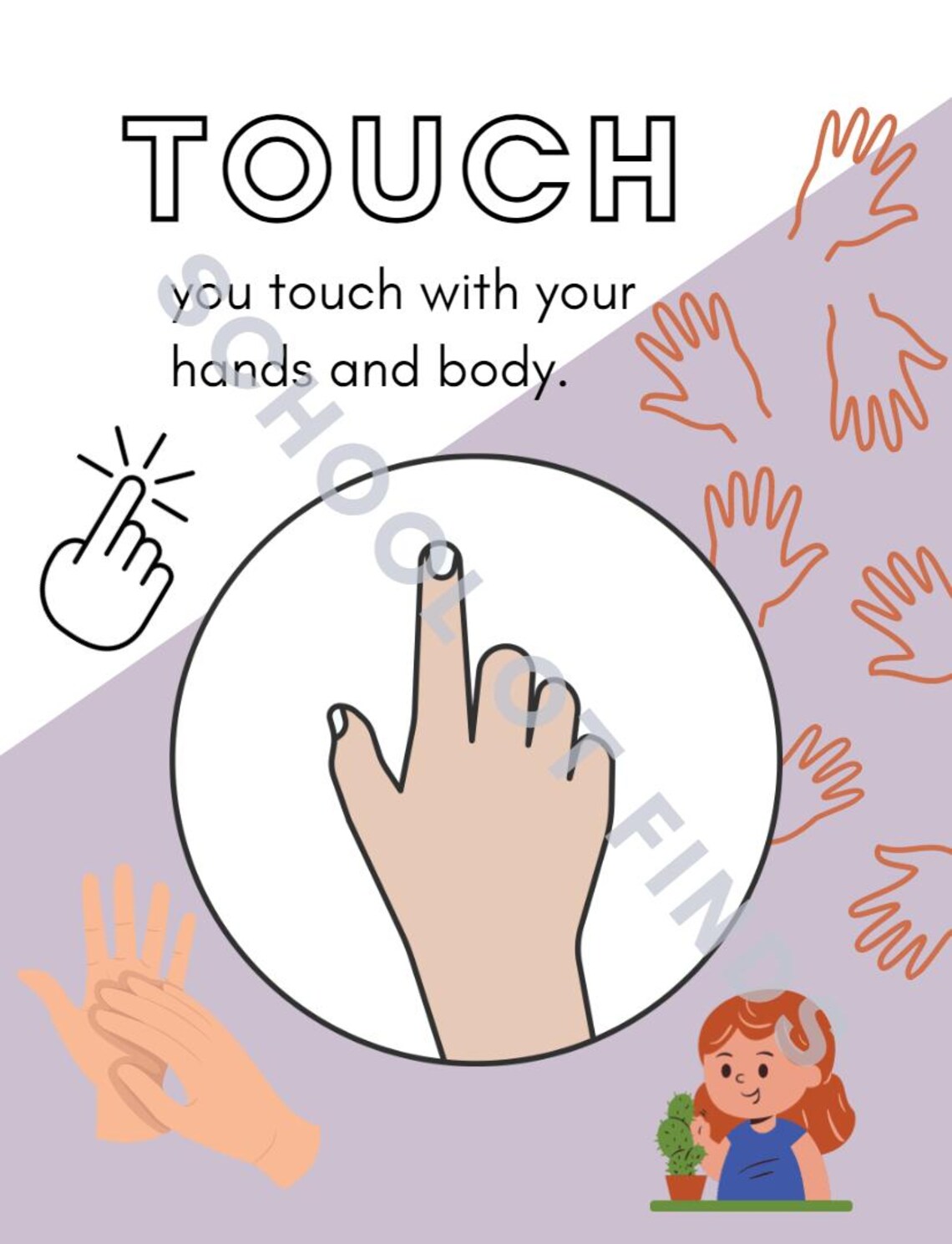 Sensory Posters (8.5x11, Digital) - Etsy