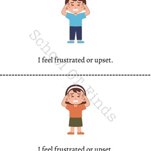 I Can Calm My Body (printable Sensory Story With Visuals) - Etsy