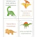 Dinosaur Sensory Movement Break Cards - Etsy