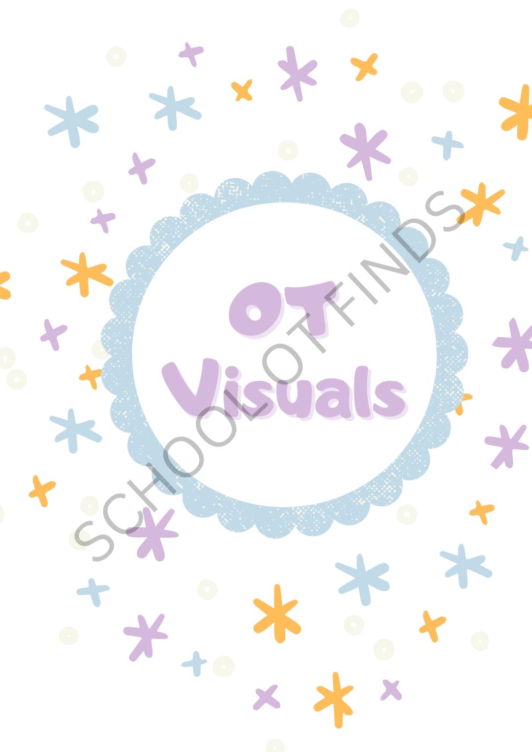 Visual Schedule for Sessions (OT Based) - Etsy