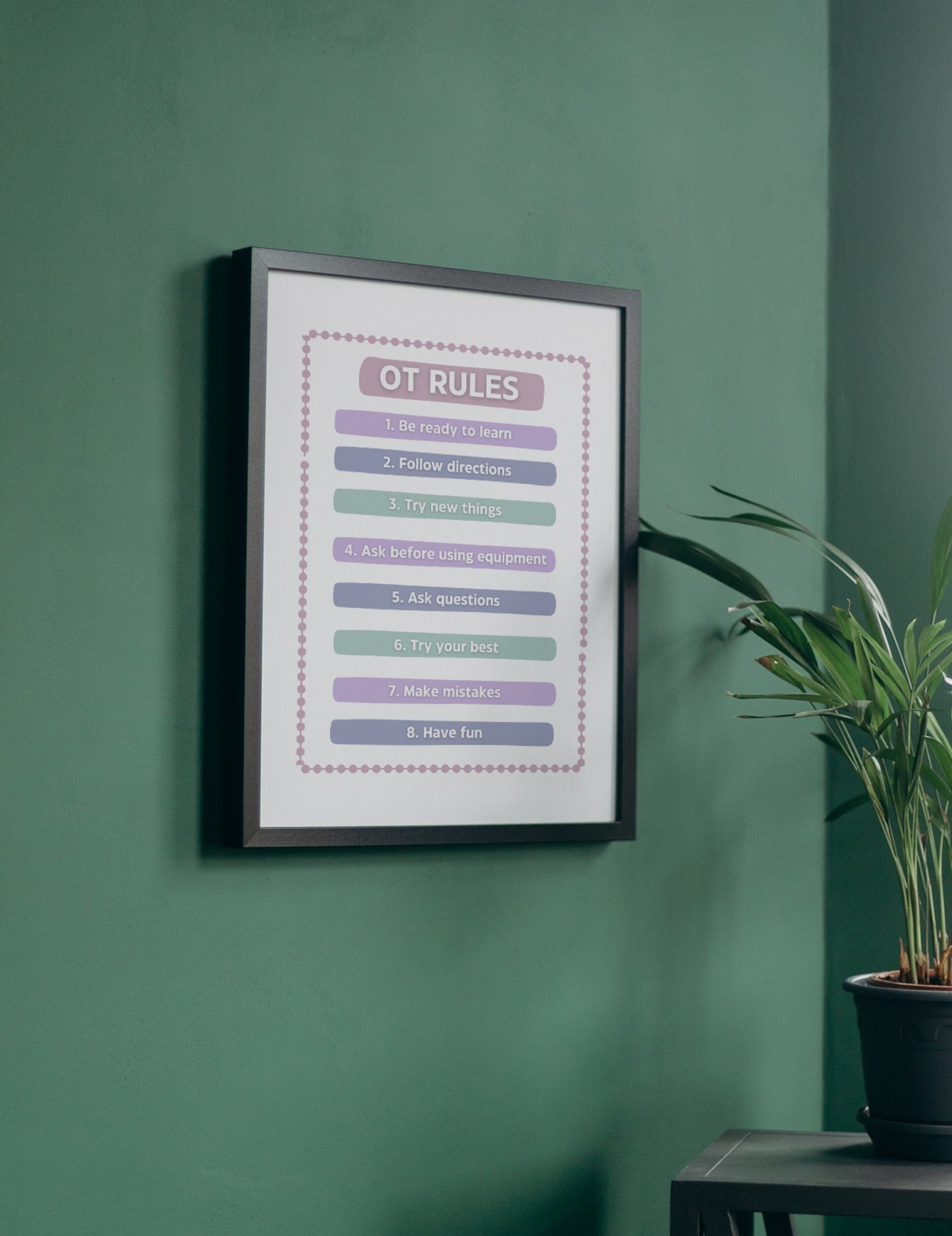 Occupational Therapy Wall Art (digital File PDF) - Etsy