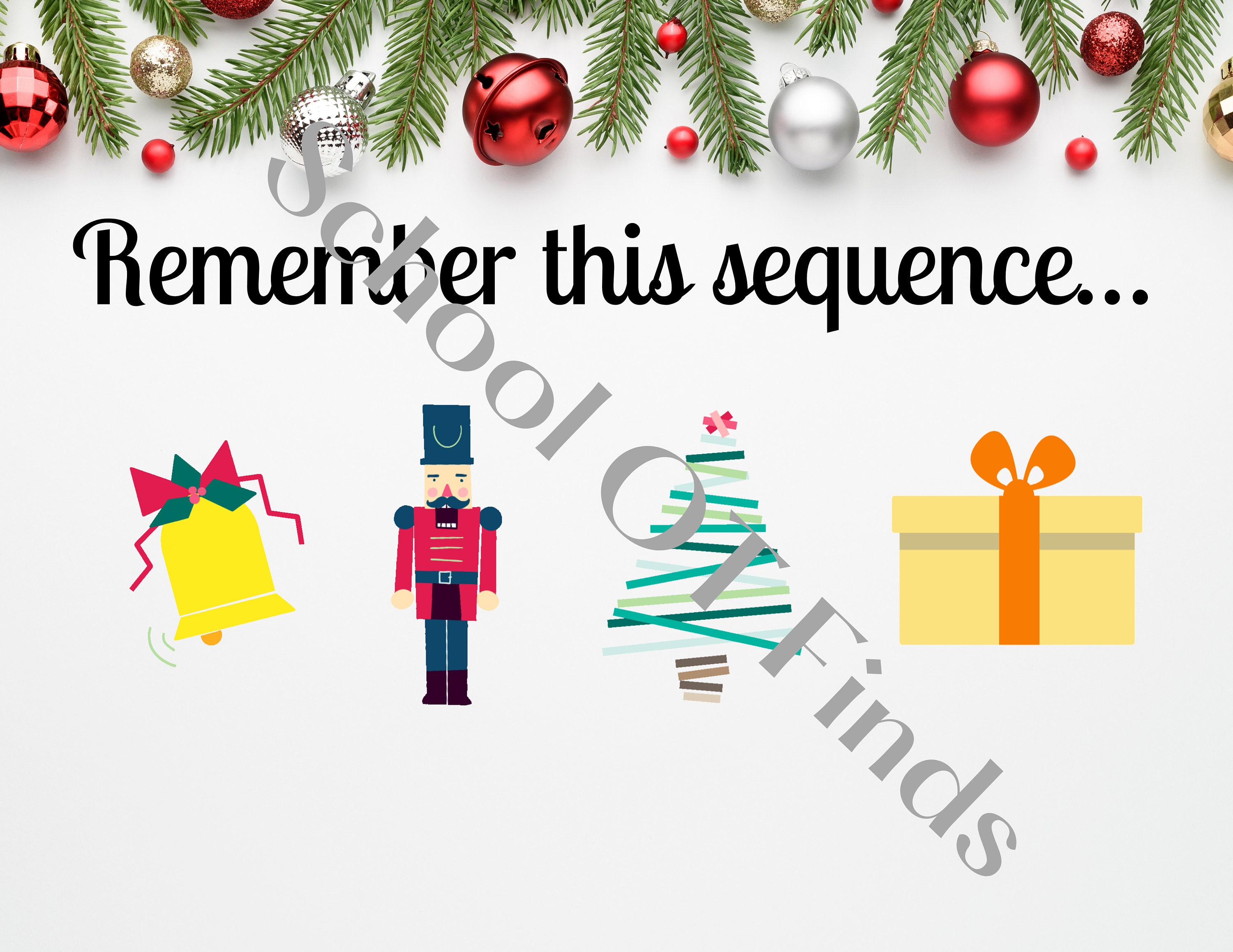 Christmas Visual Perception (digital) - Etsy