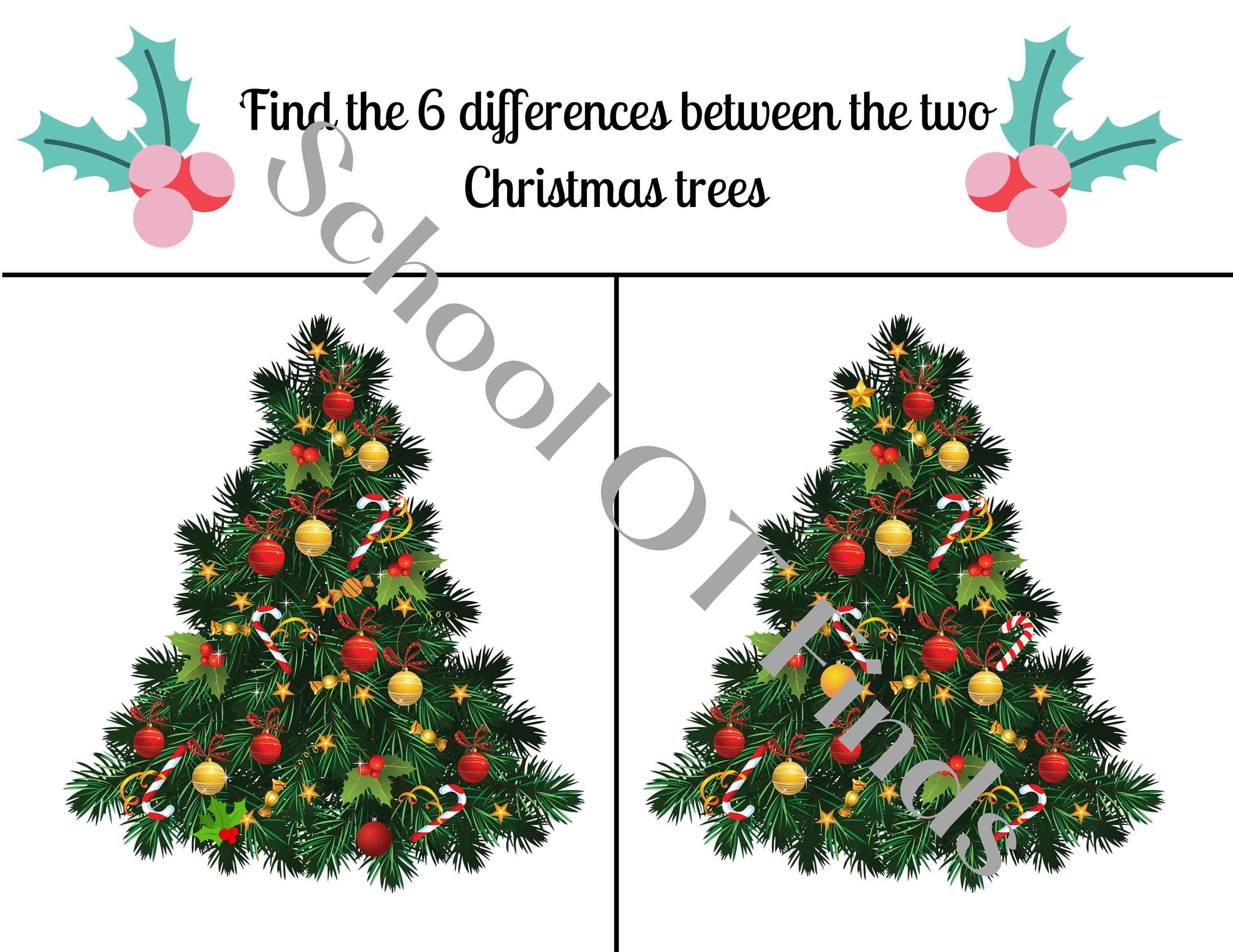 Christmas Visual Perception (digital) - Etsy