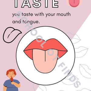 Sensory Posters (8.5x11, Digital) - Etsy