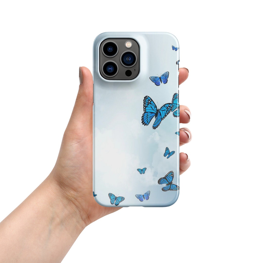 Butterfly Blue Trendy Cute Clouds Nature Phone Case Snap Case for ...