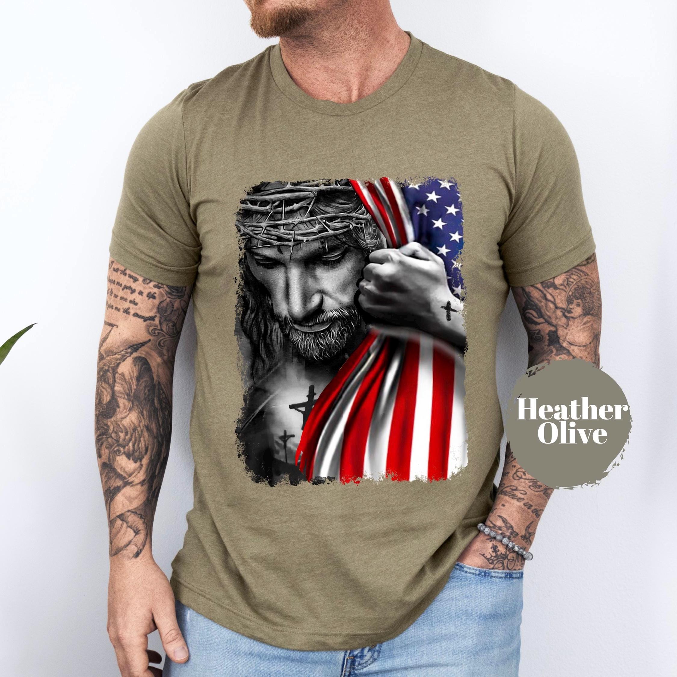 Jesus T-shirt Christian Shirts for Him Christian Shirt for Men ...