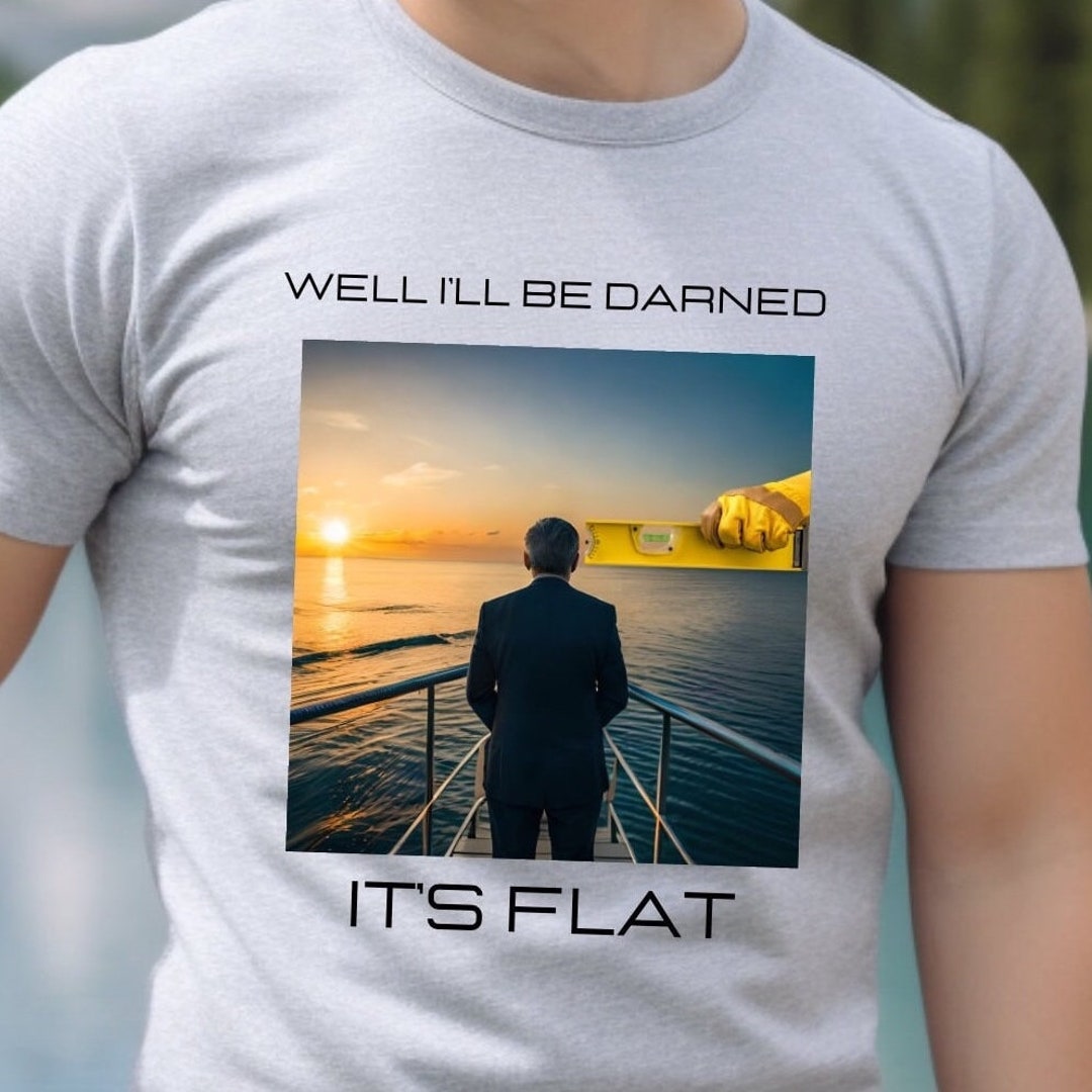 Flat Earth Tshirt Flat Earth Tee Flat Earth Shirt Flat Earther - Etsy