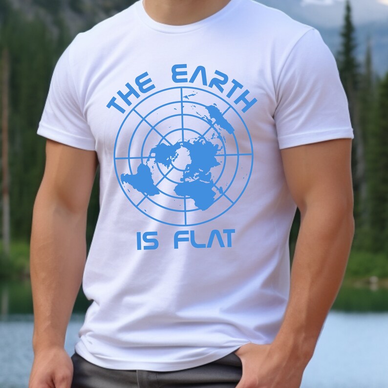 Mens Flat Earth Tshirt Firmament Shirt Flat Earth Tshirt - Etsy