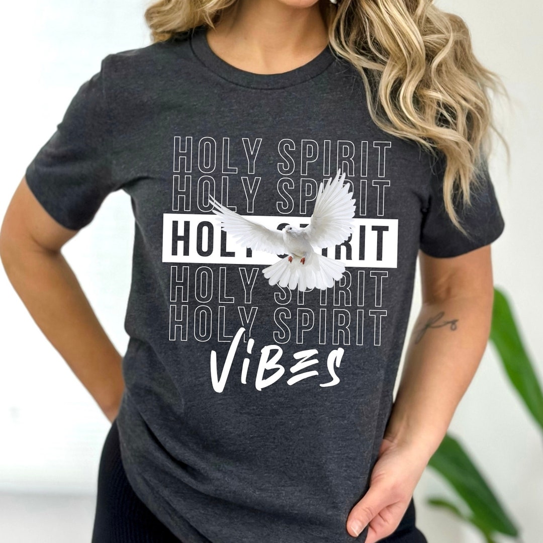 Holy Spirit T-shirt Christian Women’s Tshirt for Christian College ...