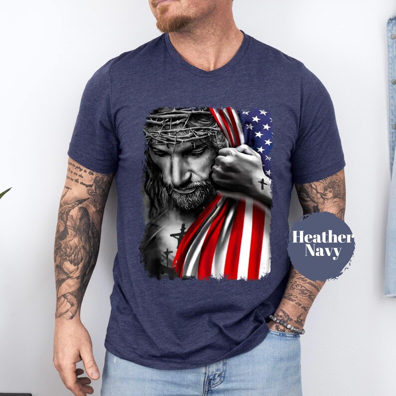 Jesus T-shirt Christian Shirts for Him Christian Shirt for Men ...