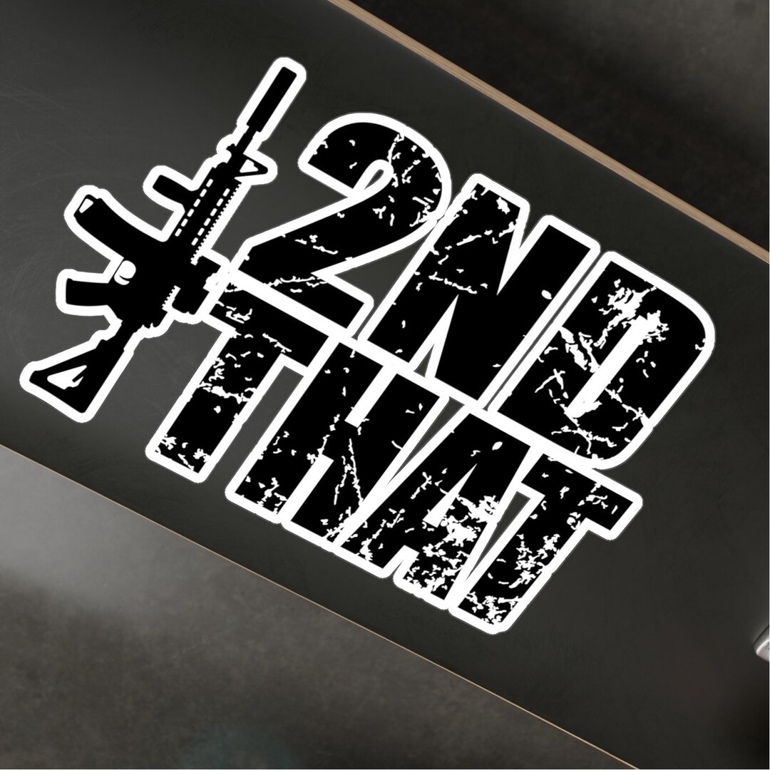 2nd Amendment Bumper Sticker 2A Decal 2A Bumper Sticker 2nd - Etsy