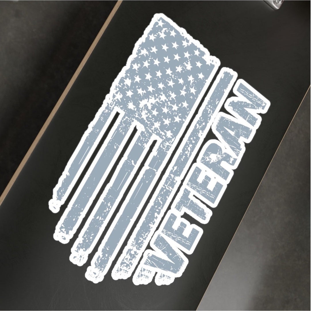 Veteran Bumper Sticker, Veteran Decal, Military Bumper Sticker ...