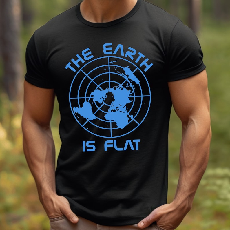 Mens Flat Earth Tshirt Firmament Shirt Flat Earth Tshirt - Etsy