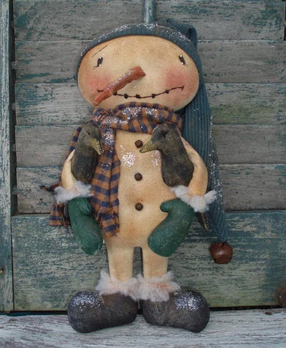 Primitive BIG E-PATTERN Fall Into Winter - Etsy
