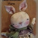 Primitive E-PATTERN Easter Bunny Girls - Etsy