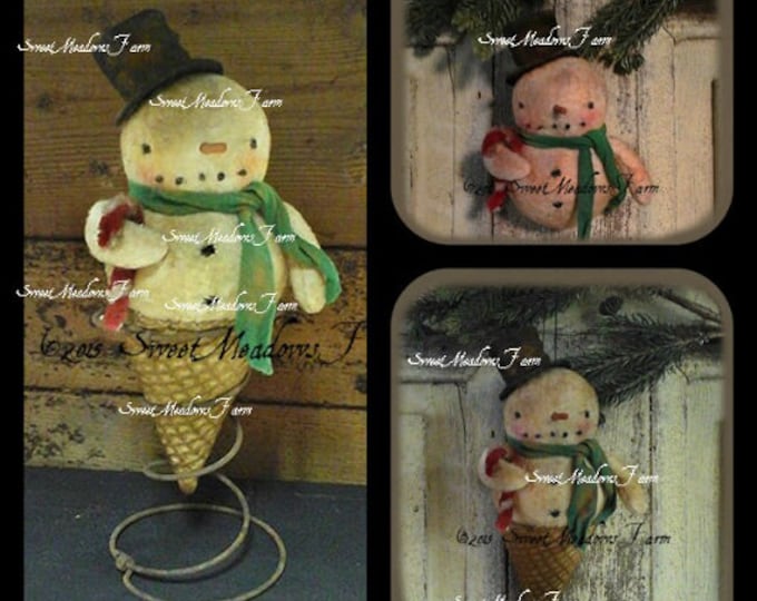 Top Hat Snowman E-PATTERN - Etsy