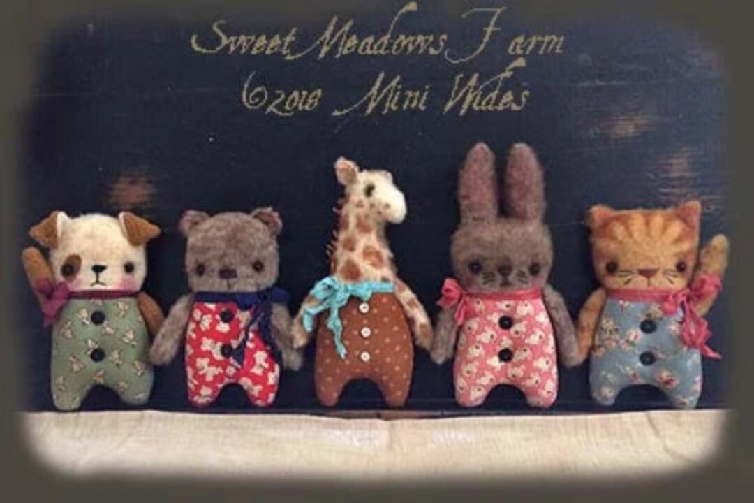 Mini Wide E-PATTERN Animals - Etsy