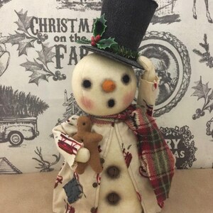 Top Hat Snowman E-PATTERN - Etsy