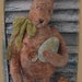 Primitive Standing Rabbit With Eggs E-PATTERN - Etsy