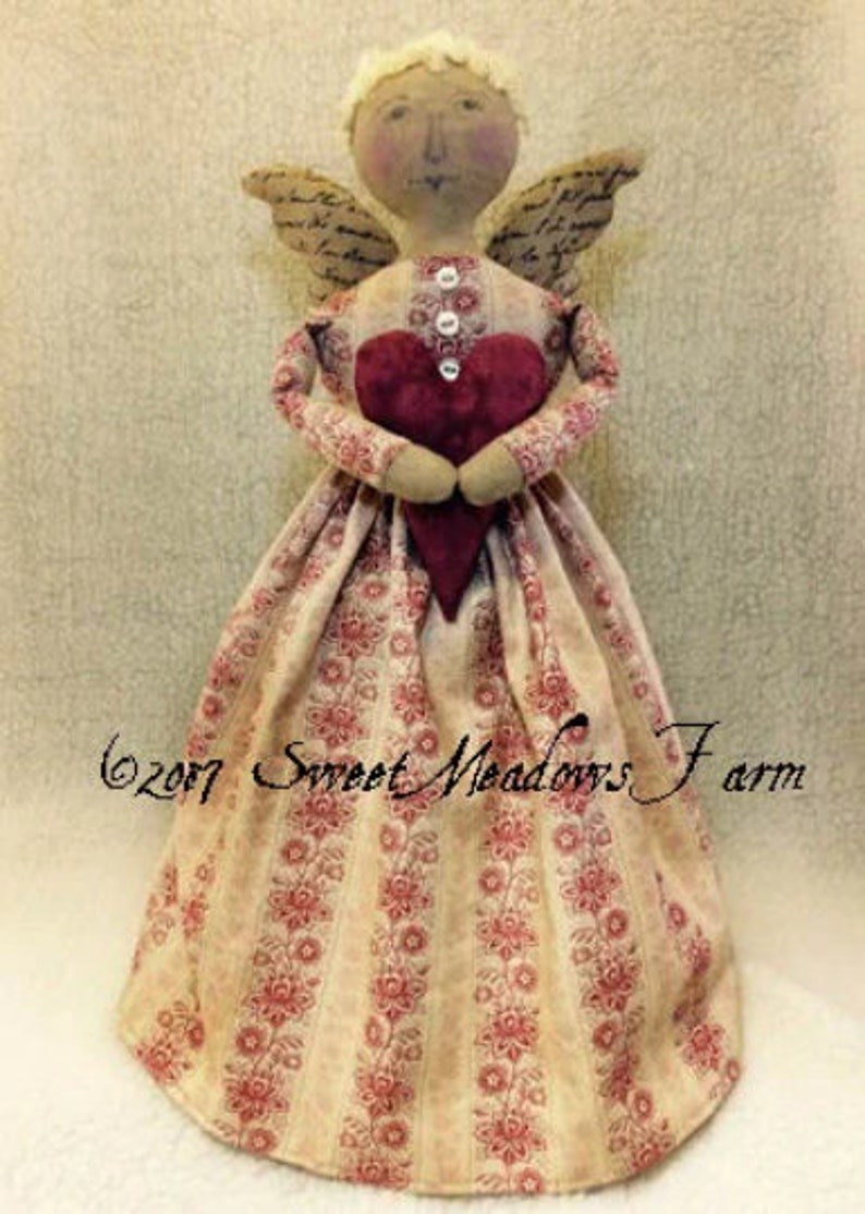 Angels Among Us Primitive E-PATTERN - Etsy