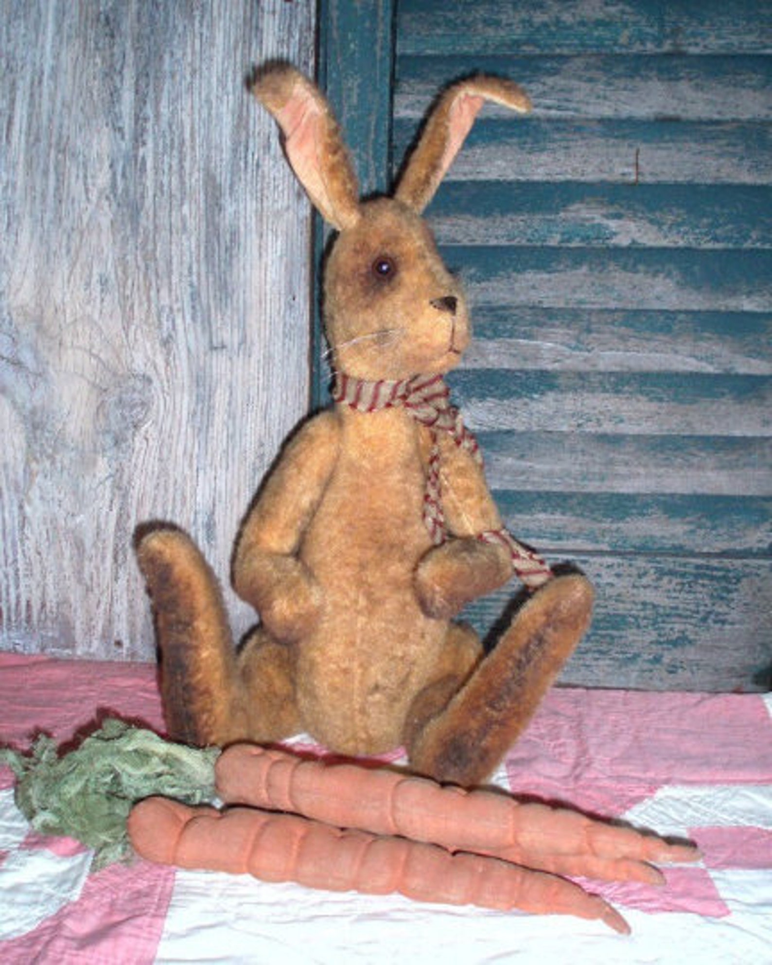 Grungy Bunnies With Carrots E-PATTERN - Etsy