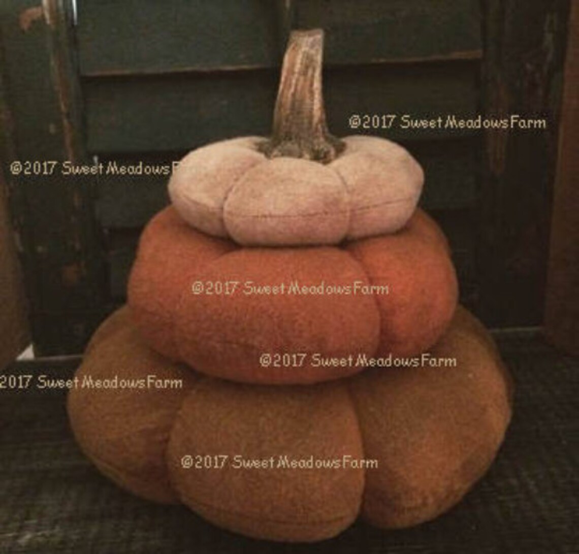 Candy Corn Pumpkin Stack EPATTERN - Etsy
