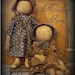 Primitive Early Prairie Sister Dolls E-PATTERN - Etsy