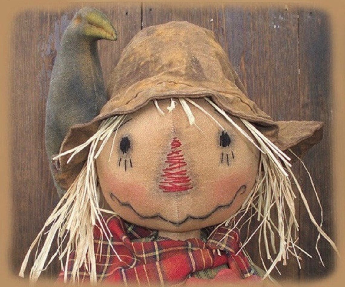 Scarecrow for Hire E-pattern - Etsy