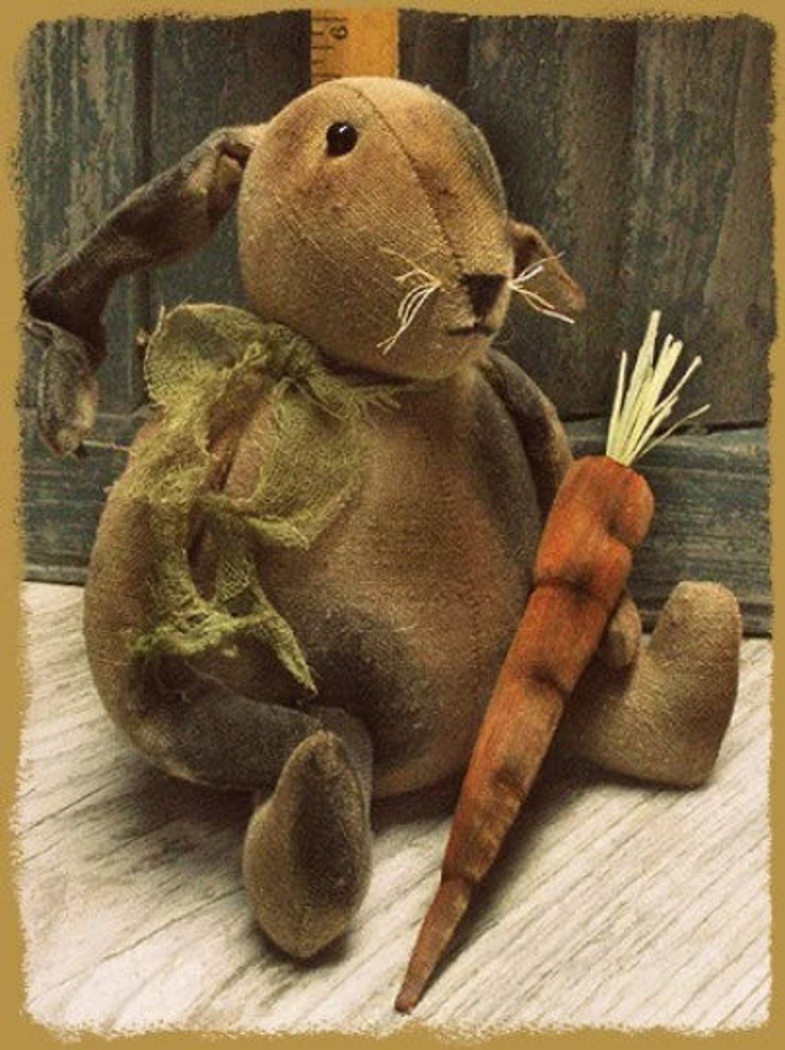 Primitive Chubby Bunny E-PATTERN - Etsy