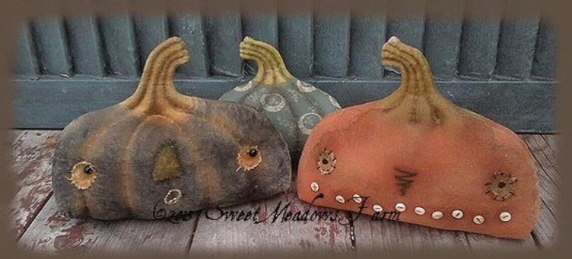 The Squatters E-pattern Primitive Pumpkin Pattern - Etsy