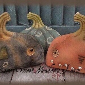 The Squatters E-pattern, Primitive Pumpkin Pattern - Etsy