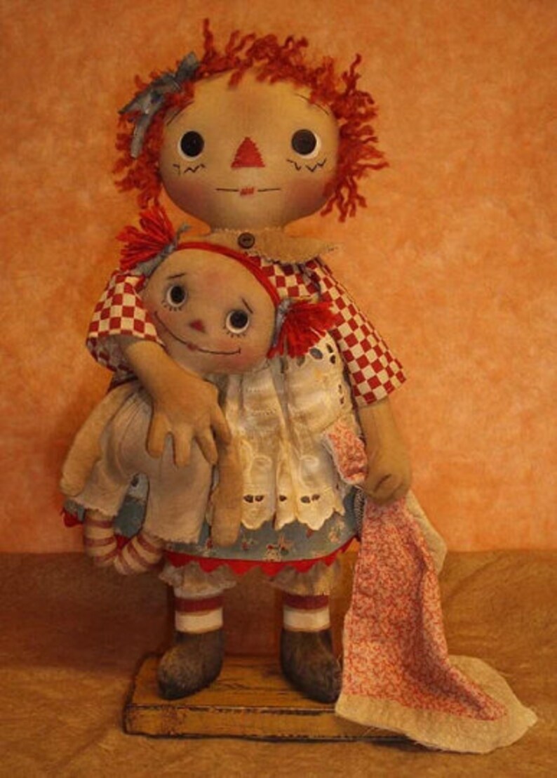 Favorite Things Primitive Doll EPATTERN - Etsy