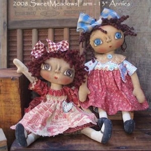 Biggest Little Raggedy Dolls E-PATTERN - Etsy
