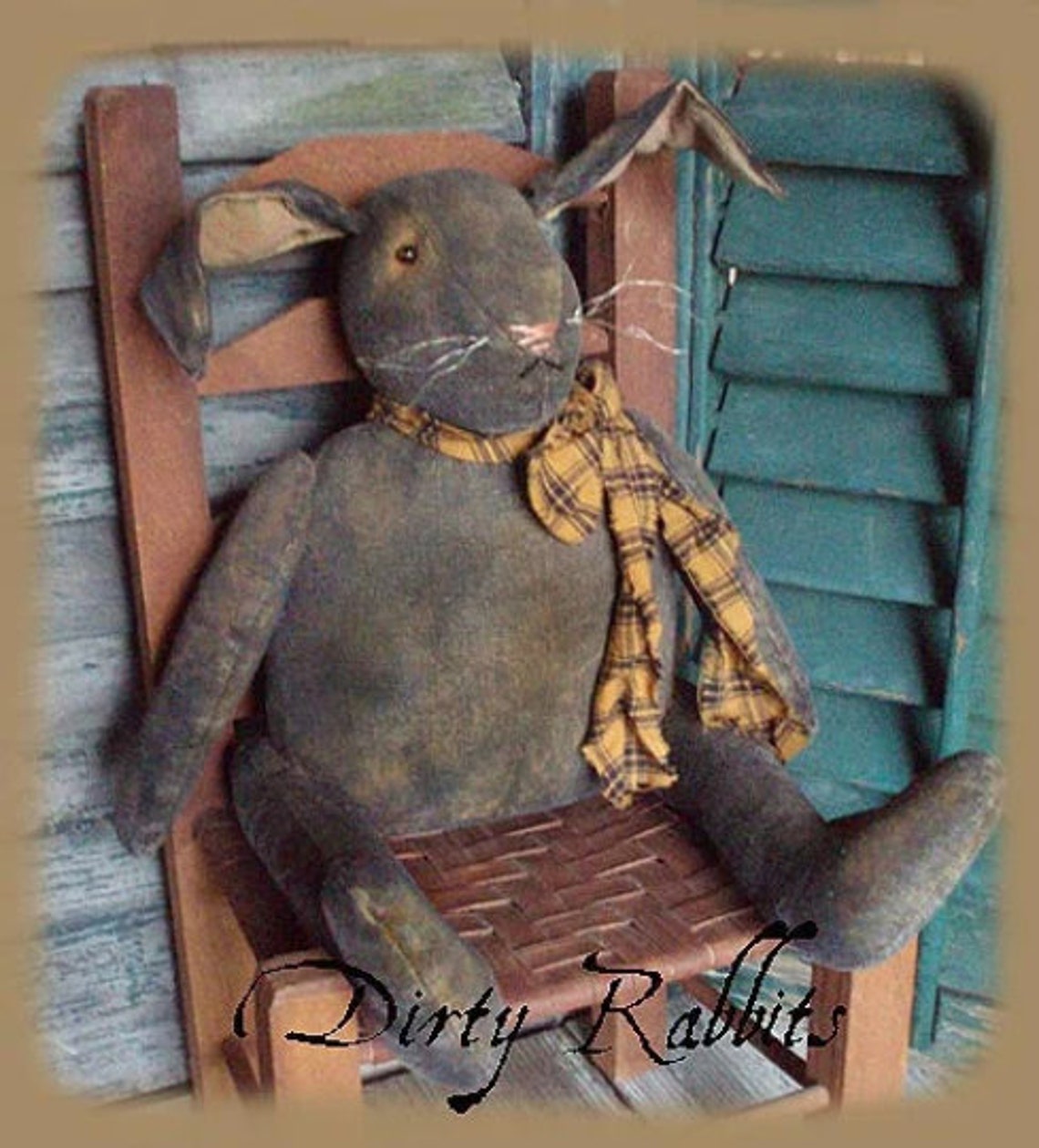 Primitive E-PATTERN Dirty Rabbits - Etsy