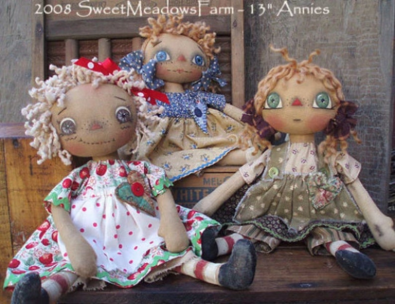 Biggest Little Raggedy Dolls E-PATTERN - Etsy