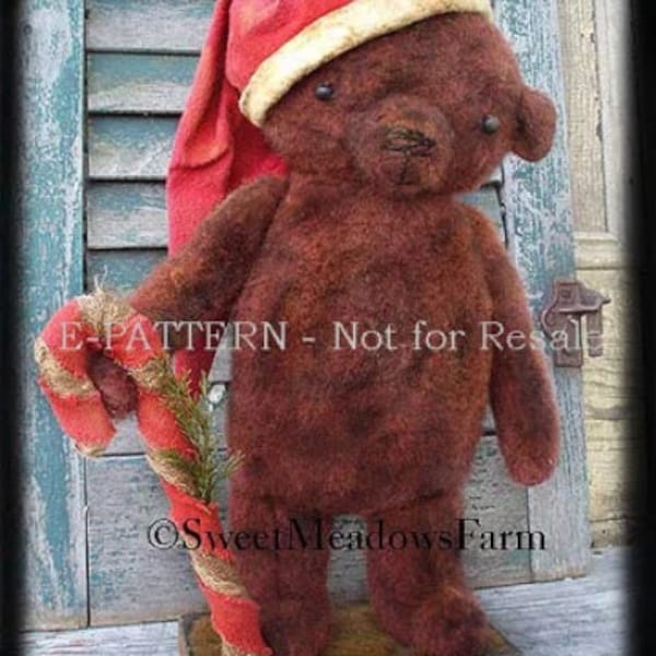 Primitive Bear - Etsy