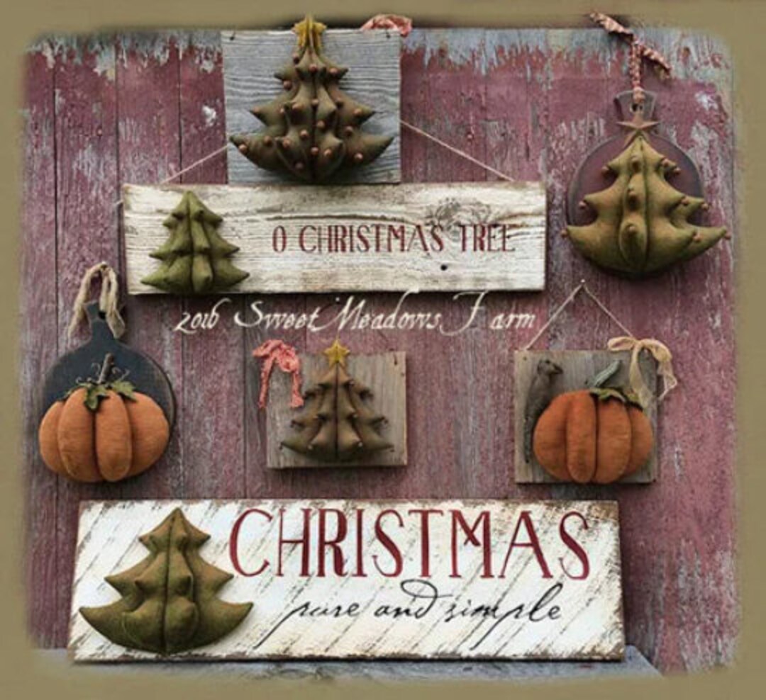 Oh Christmas Tree Christmas E-pattern - Etsy