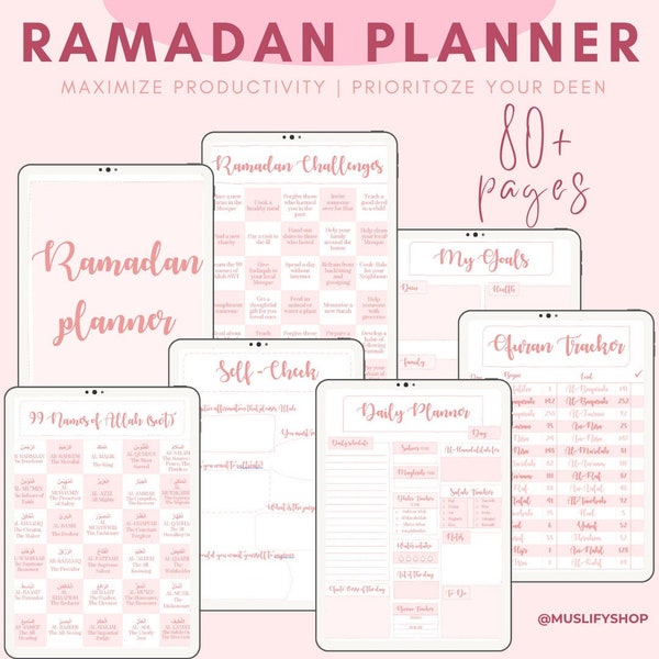 Ramadan Planner - Etsy