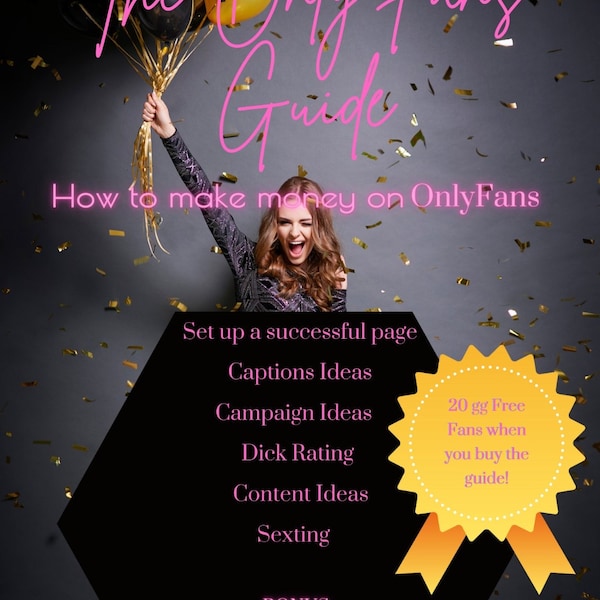 Onlyfans Guide - Etsy