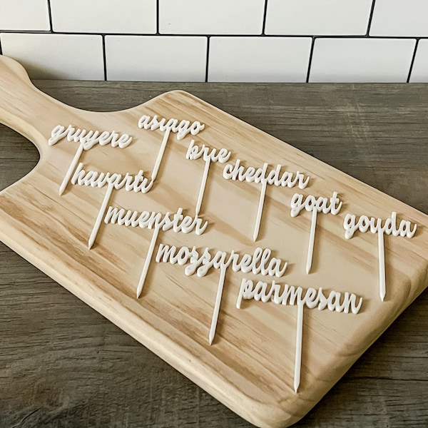 Cheese Markers - Etsy