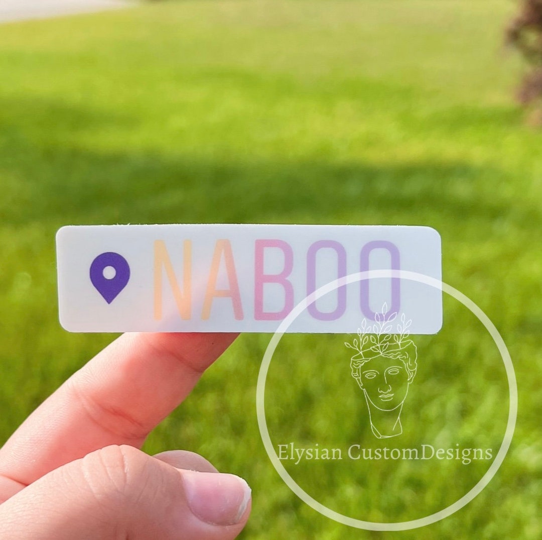 Naboo Planet Space Location Waterproof Decal Sticker - Etsy