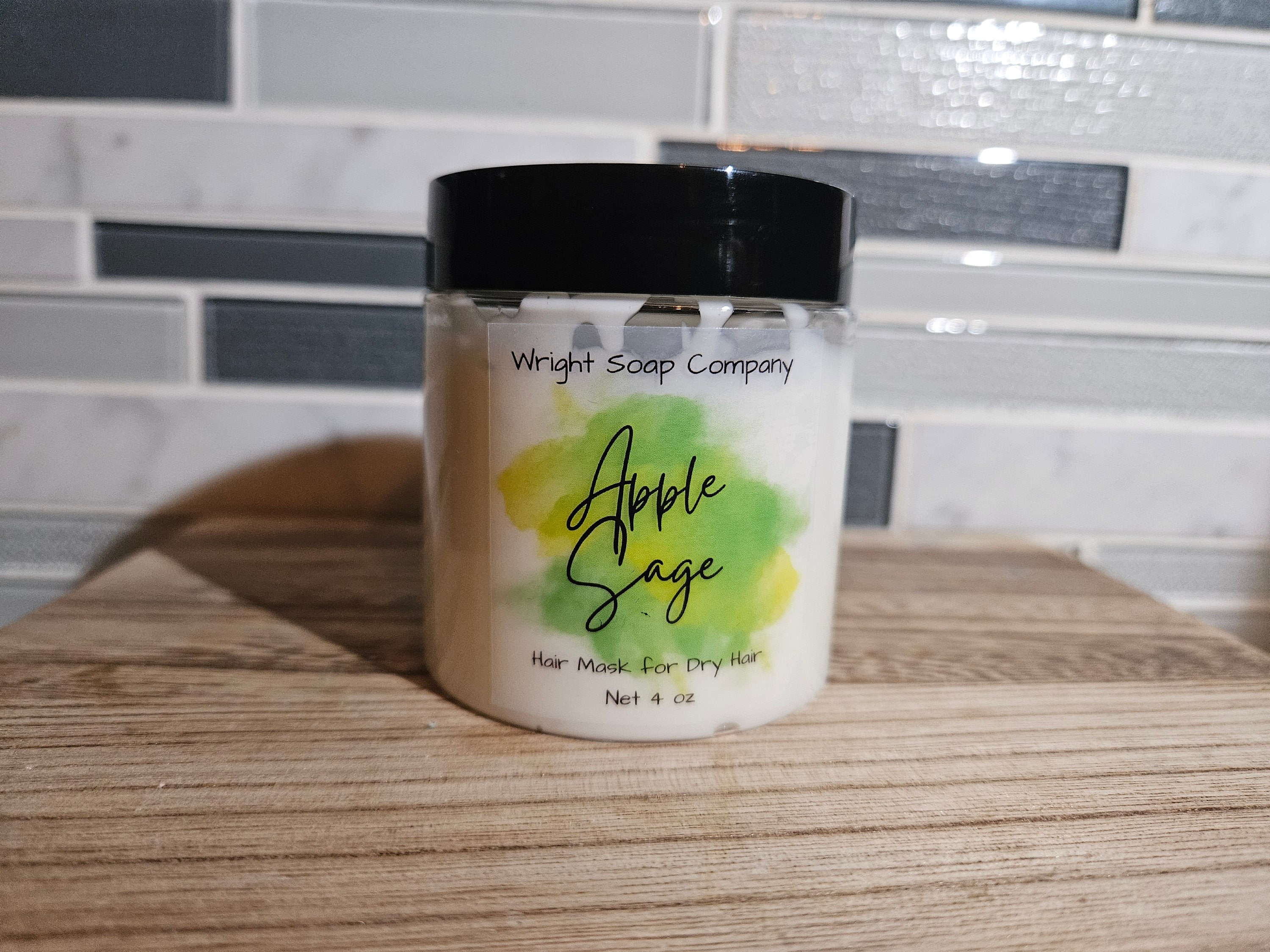 Apple Sage Hair Mask, Hair Care, Self Care, Spa, Oily Hair, Curly Hair ...