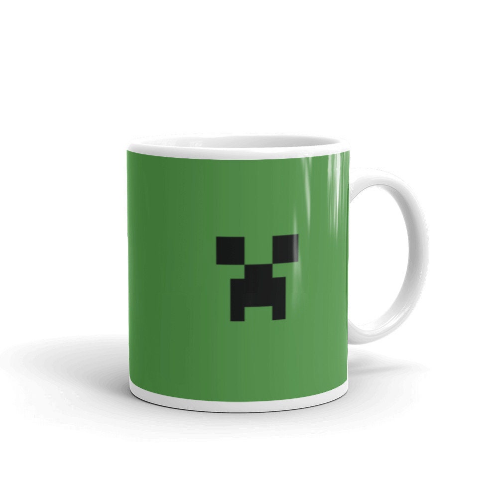 BEST SELLER Creeper Mug Minecraft Back in Stock Gaming Gift Mug, Gamer ...