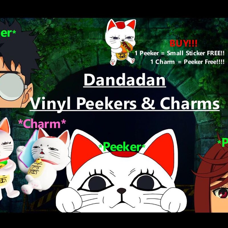 Dandadan Stickers - Etsy