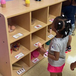 ICE CREAM SHOP Dramatic Play Center Labels for Pretend Play | Spring ...