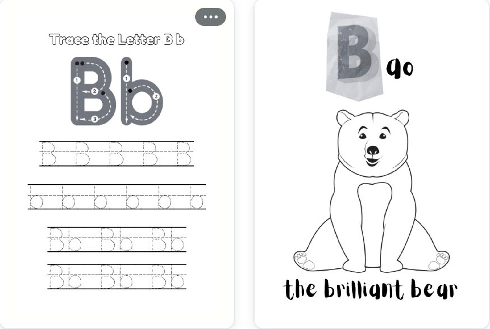 My Animal ABC Colouring Book – Printable Colouring Book – Learn to ...