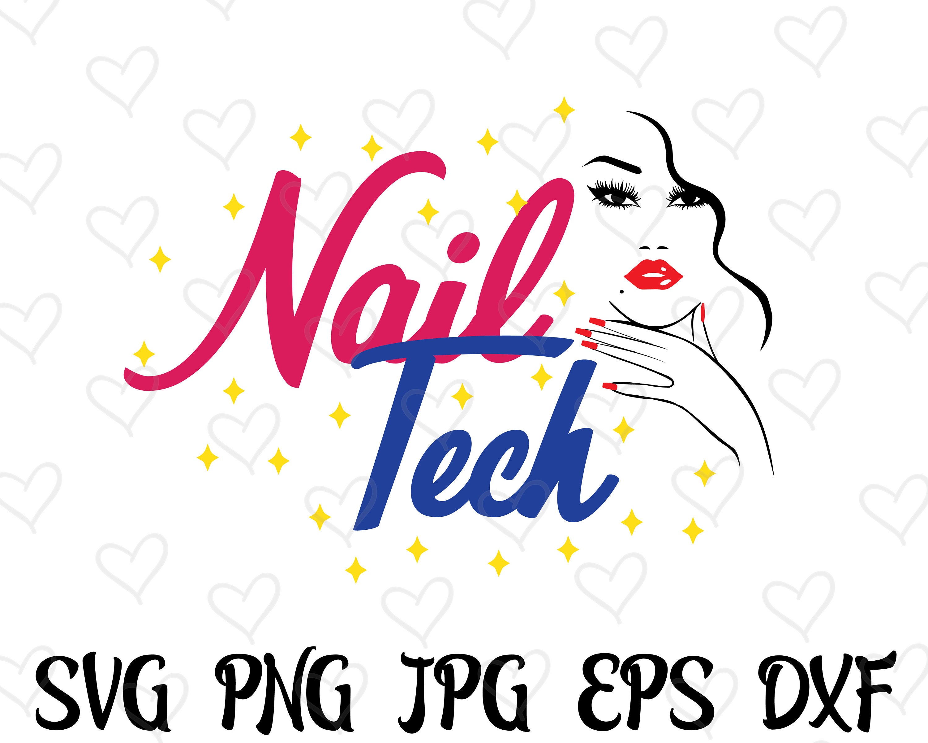 Nail Tech SVG Nail Boss Svg Nail Art Svg Cut File Wavy - Etsy Australia