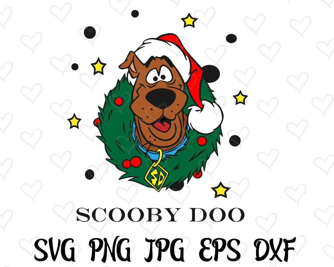 Christmas Scooby Doo SVG, Scooby Doo Clipart, Merry Christmas ...