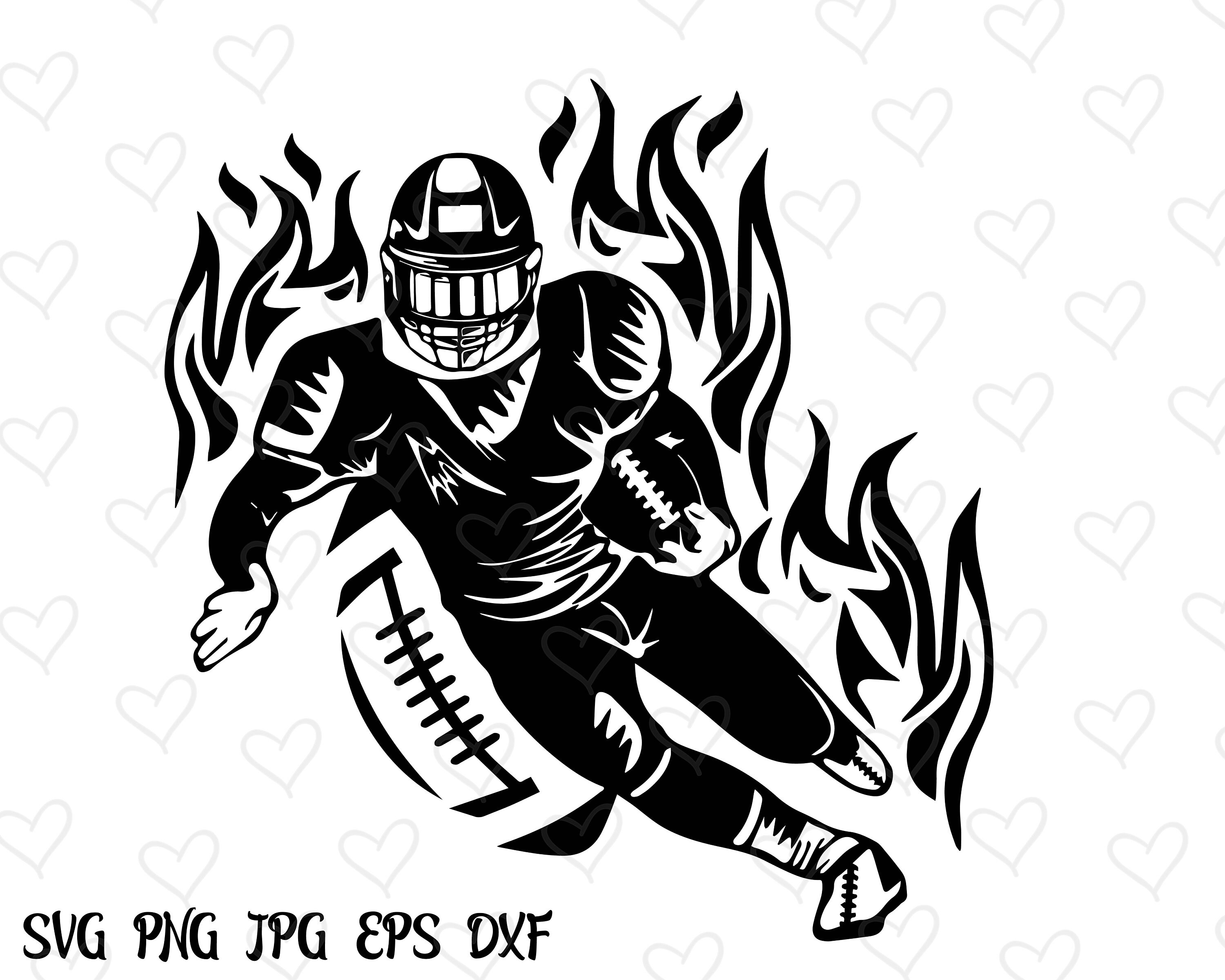 Football Player Svg, Football Svg, Football Team, American Football ...
