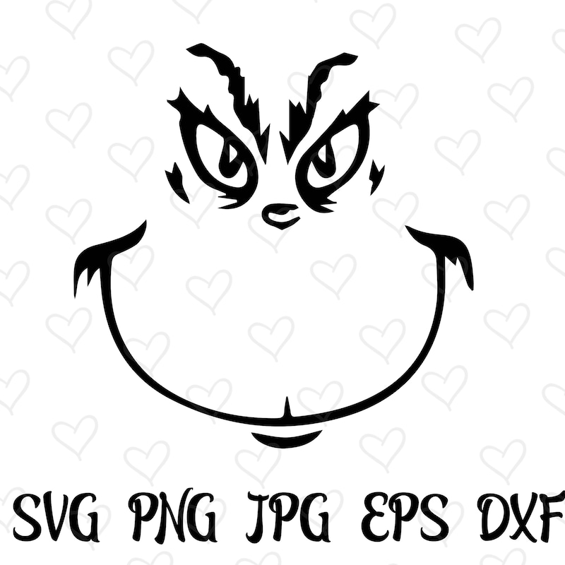 Grinch Silhouette - Etsy